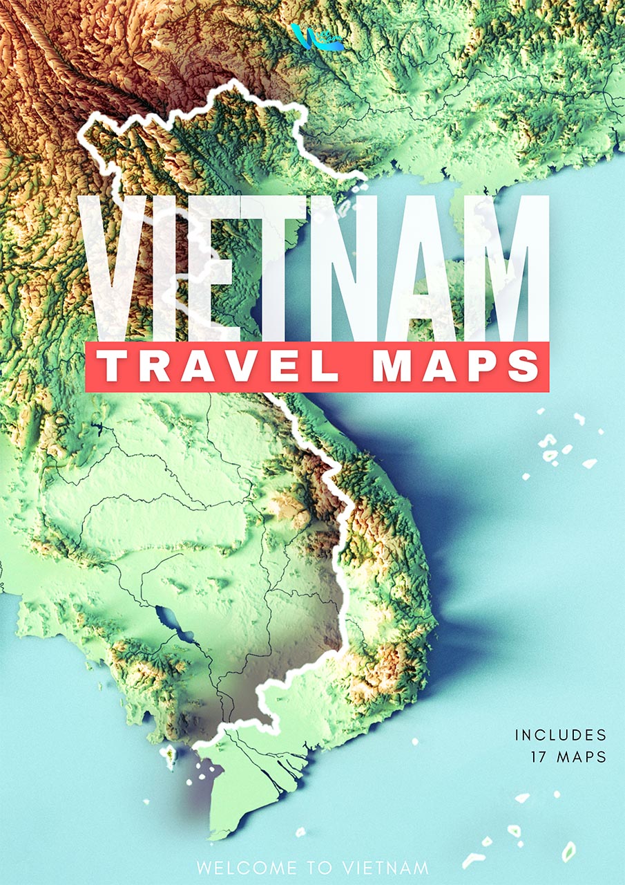 Vietnam Travel Maps (eBook) - Vietnamnomad