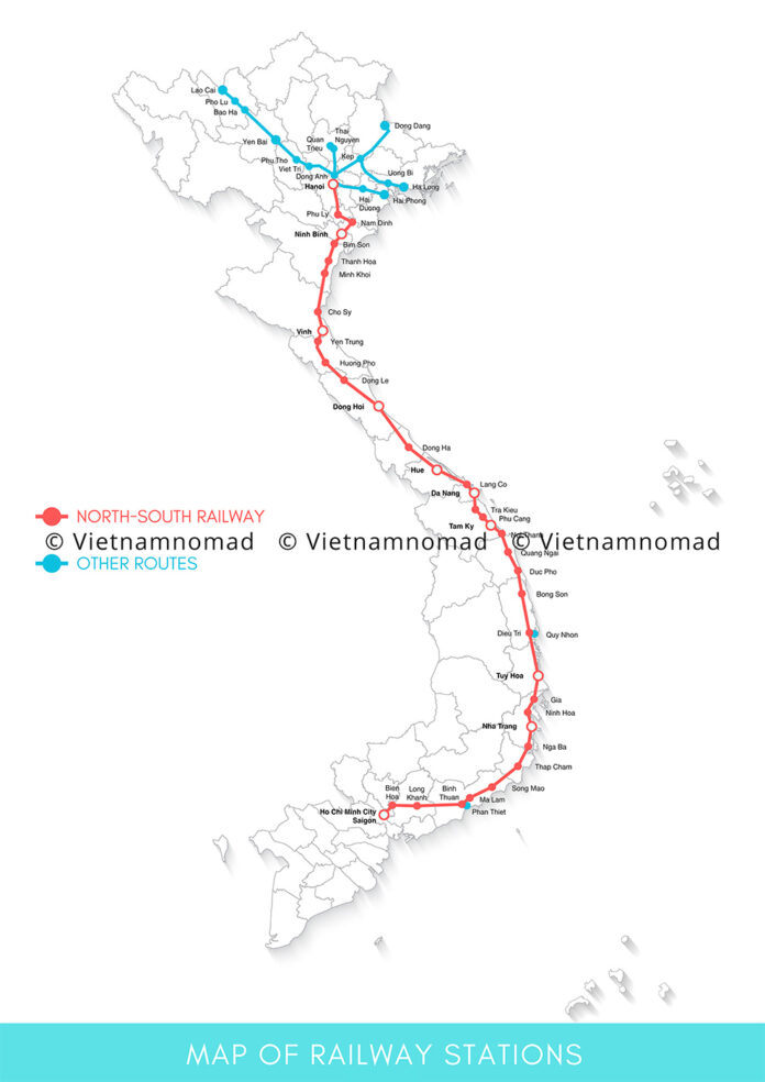 Vietnam’s Railway Network: Map & Key Stations