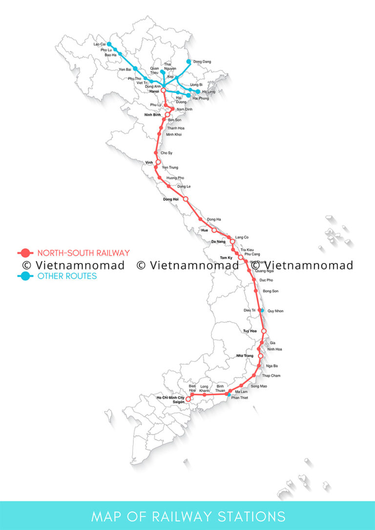 Vietnam’s Railway Network: Map & Key Stations